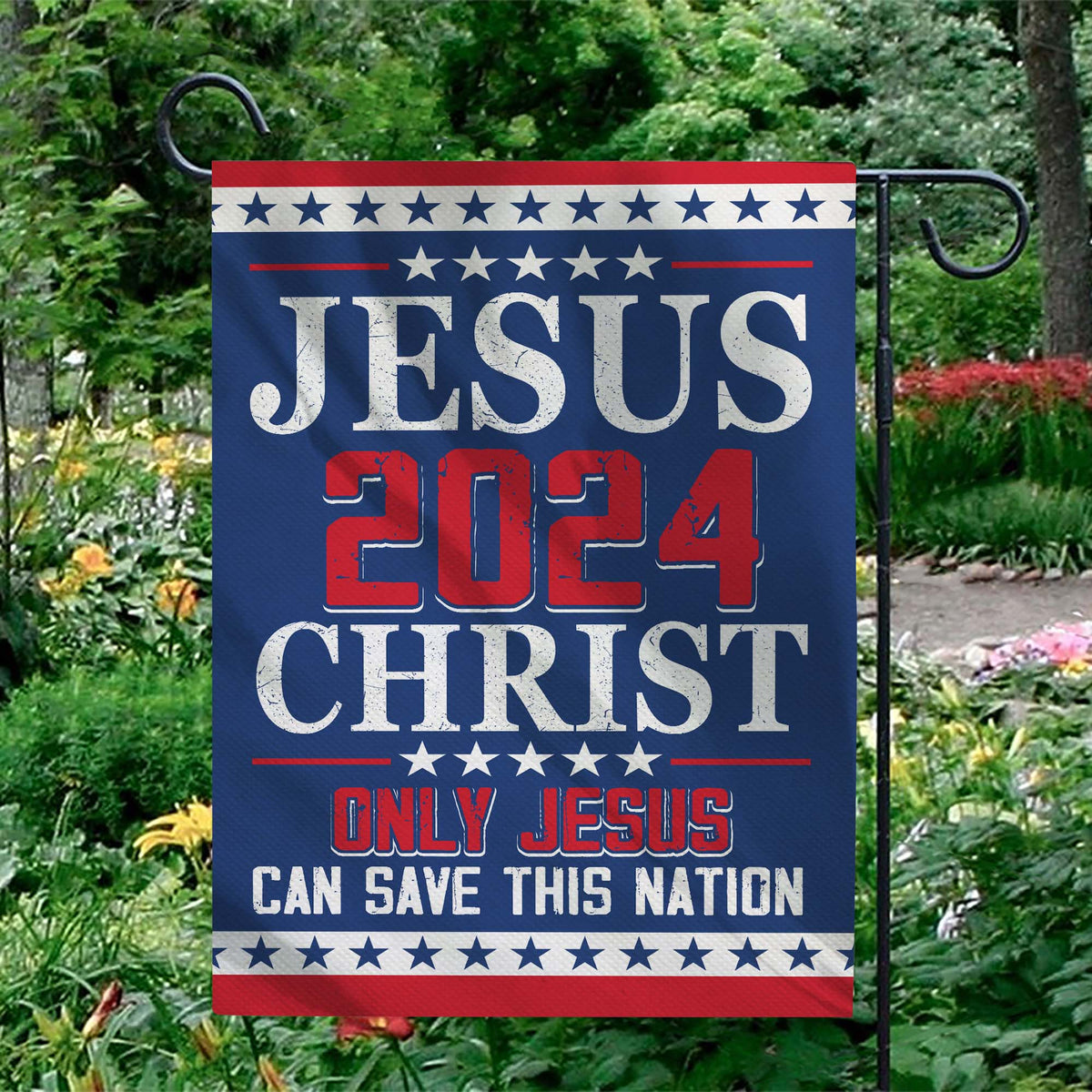 Jesus Christ ‘24 Only Jesus Can Save This Nation American Flag, Jesus ...