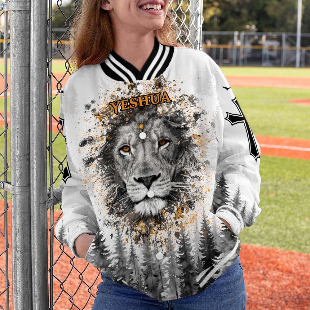 Jesus Lion of Judah King of Kings and Lord of Lords Varsity Jacket ...