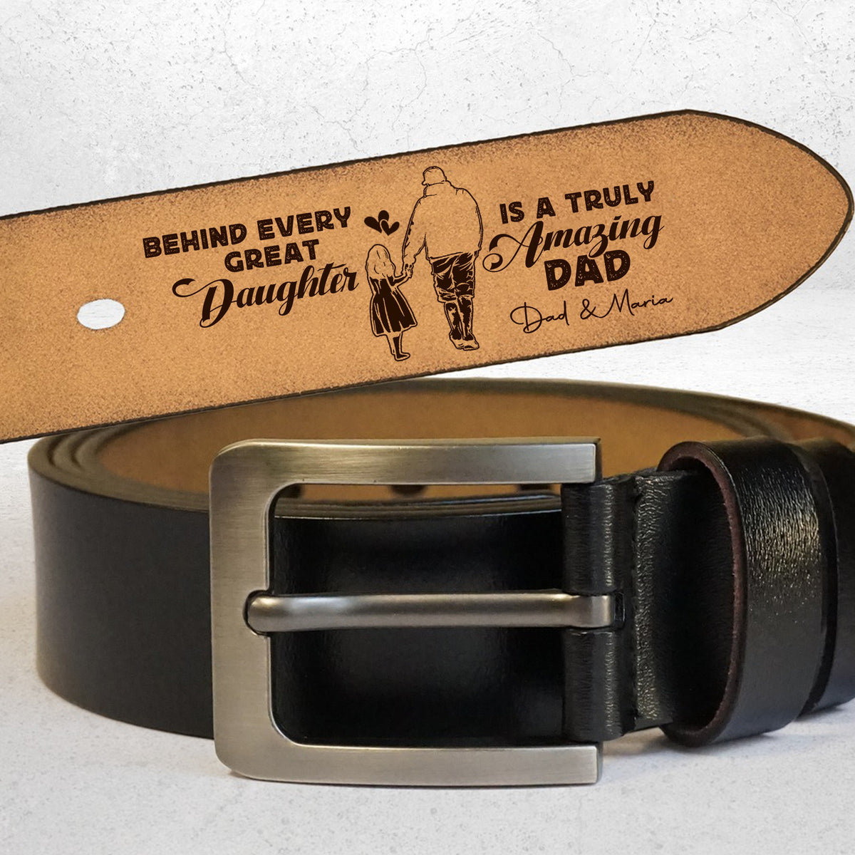 Personalized Behind Every Great Daughter Is A Truly Amazing Dad ...