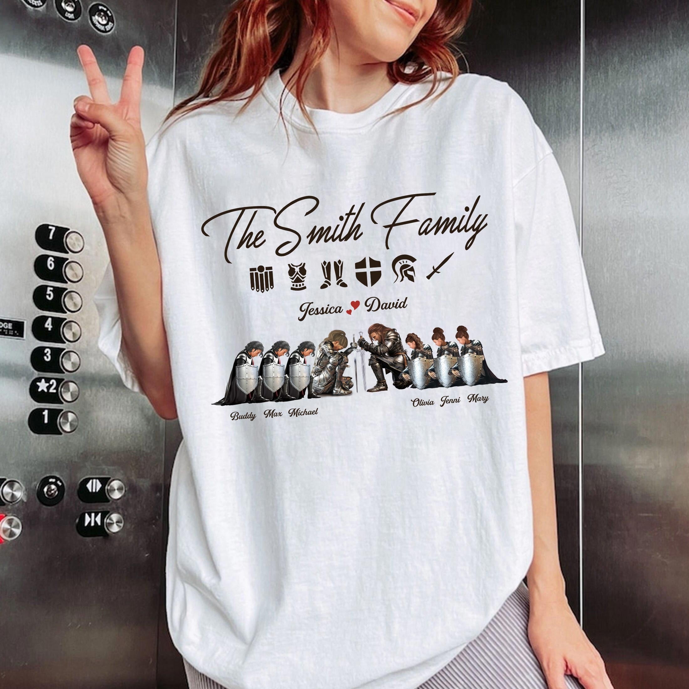 Personalized The Family Warrior Of God Put On The Full Armor Of God Ep – Viralcitron