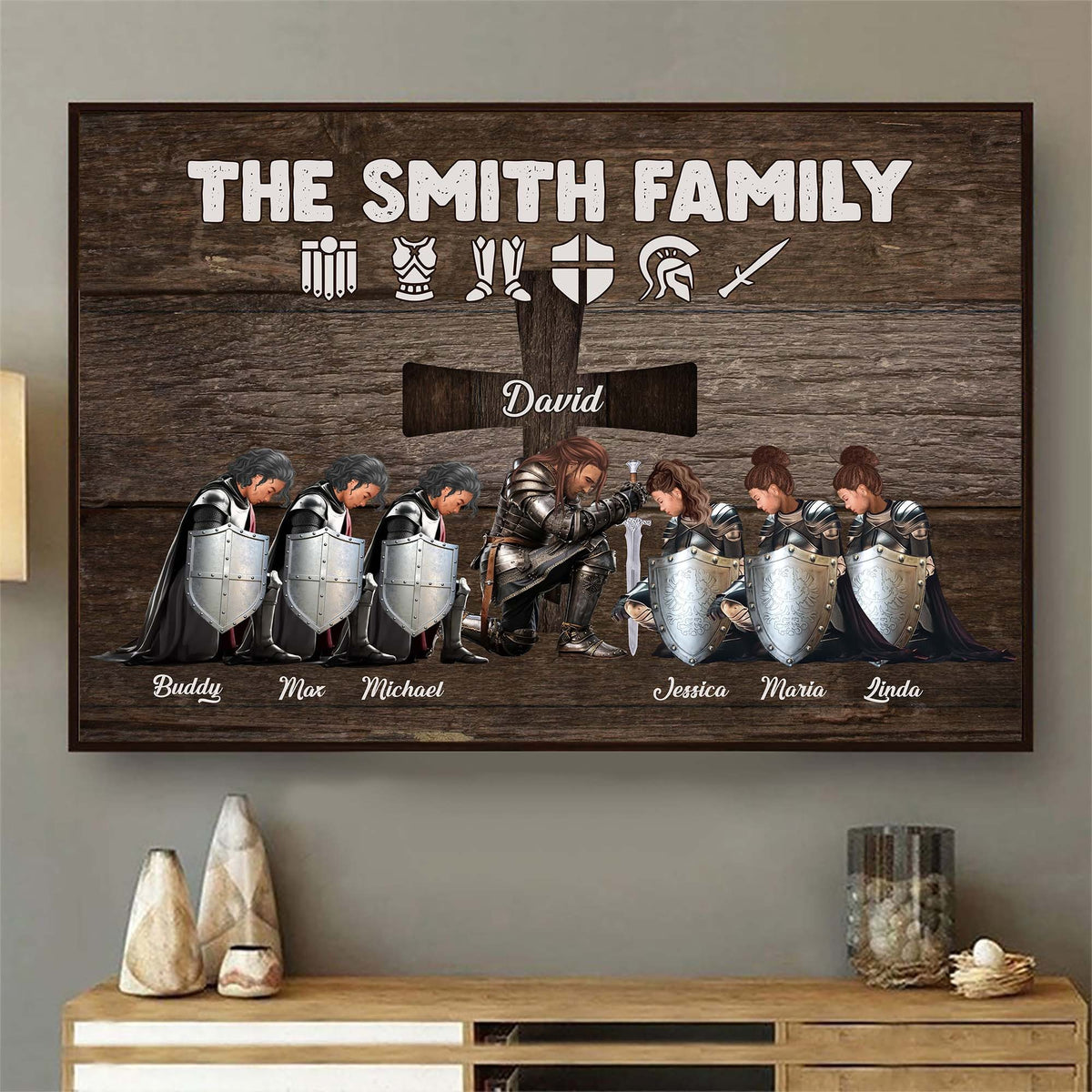Personalized The Single-Parent Family Warrior Of God, Put On The Full ...