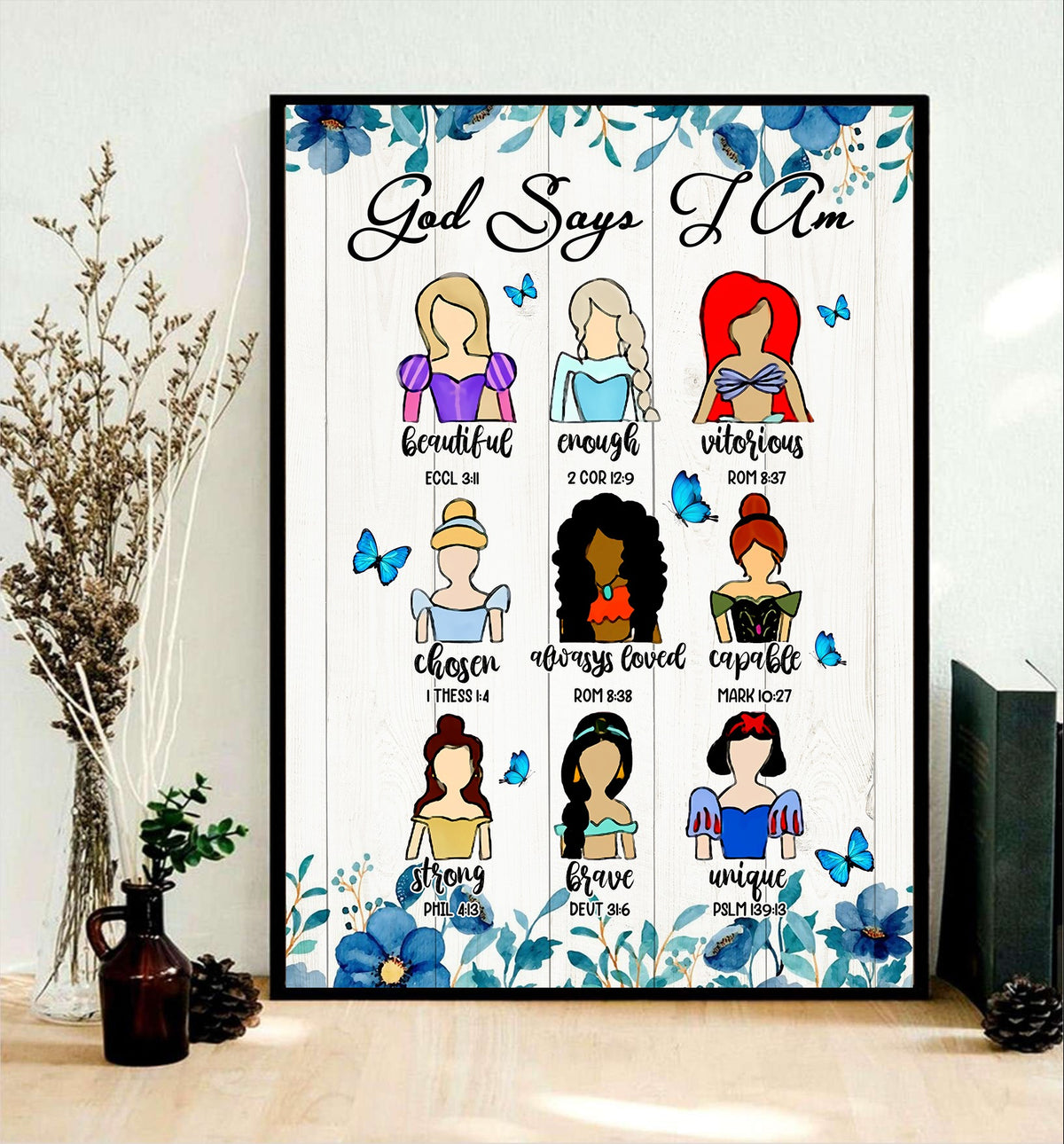 God Says I Am Beautiful Enough Victorious Princess Poster, Princess ...